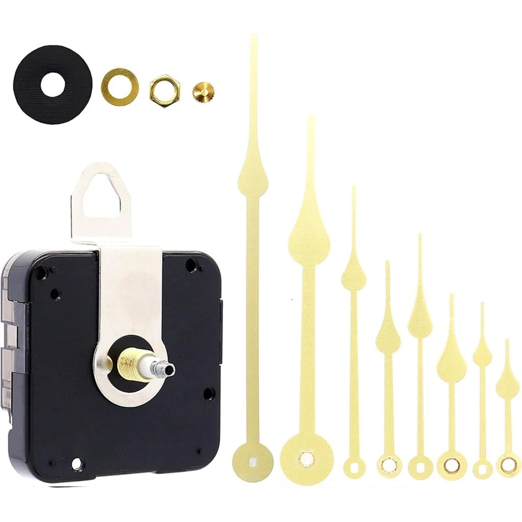 YIEMEEN Wall Clock Movement Mechanism with Clock Hands Clock Movement ...