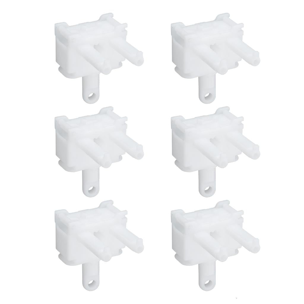 YIEMEEN White Vertical Blind Wand Repair Part Plastic Control Rods ...