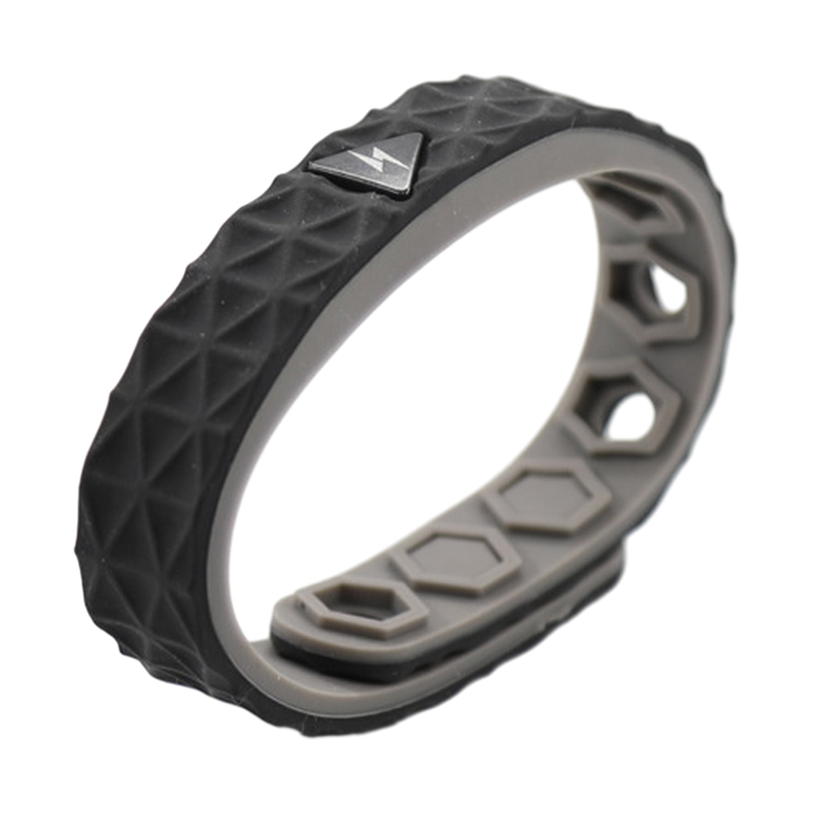 YIFAEUX Silicone Bracelet Ultralight Waterproof Non-Fading Adjustable ...