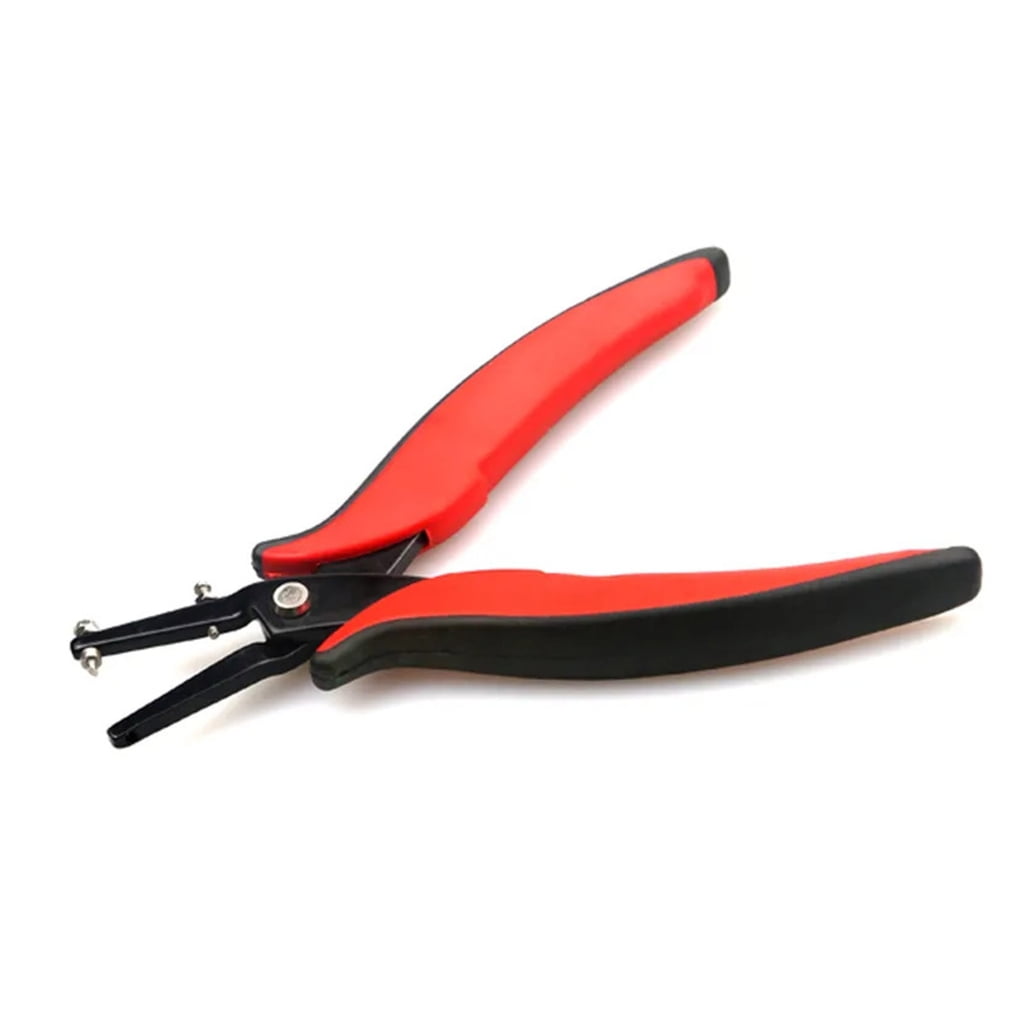 YIGSECU 1.8mm Hole Plier Jewelry Making Tool Punching Metal Sheet ...