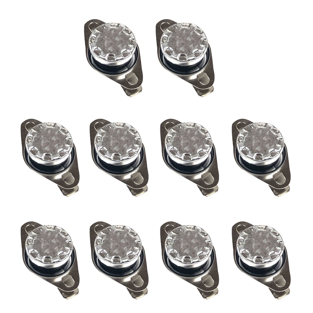 YIGSECU 10 Pcs Temperature Thermal Control-Switch KSD301 250V 10A ...