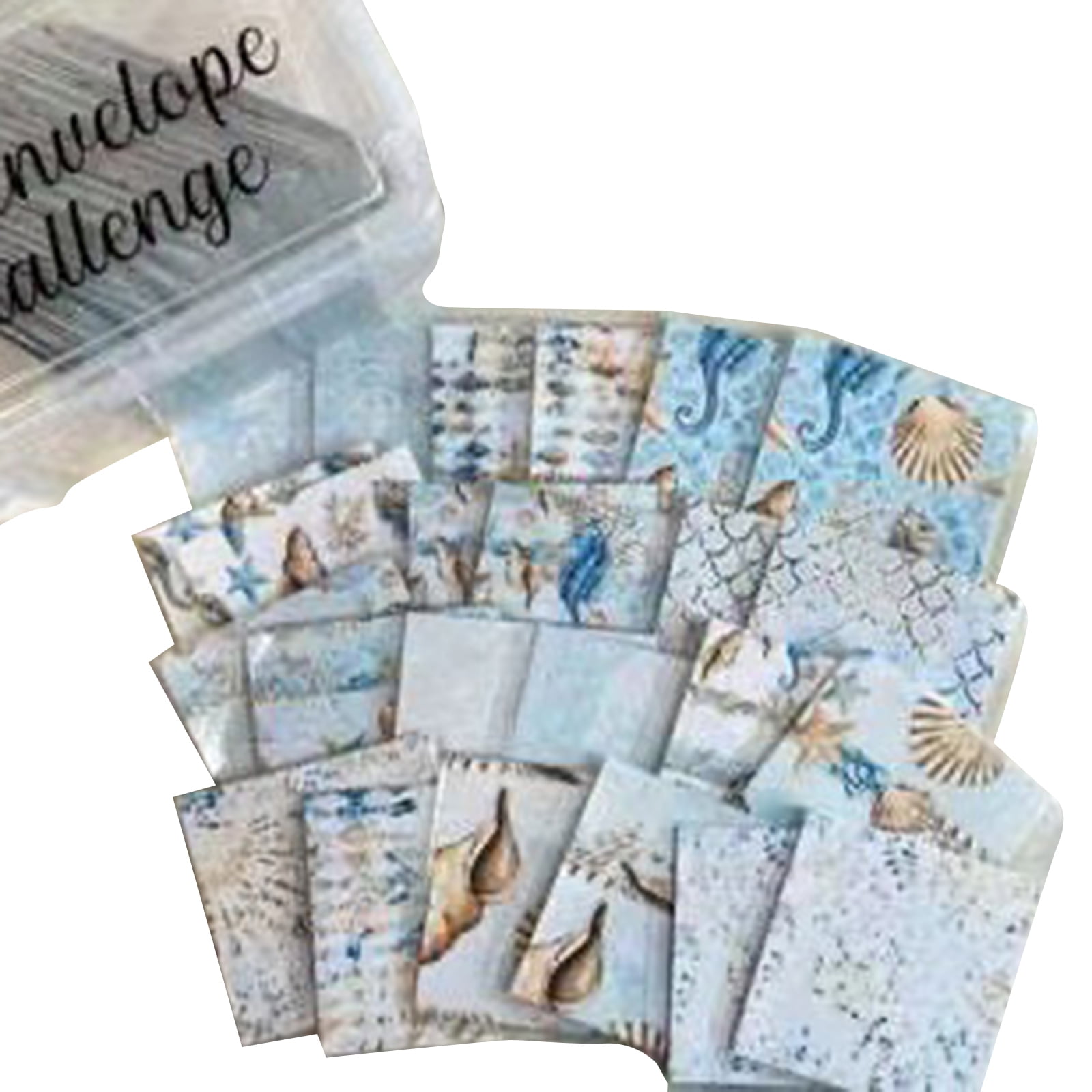 YIGSECU 100 Envelopes for Money Saving, Including 100 Number Stickers ...