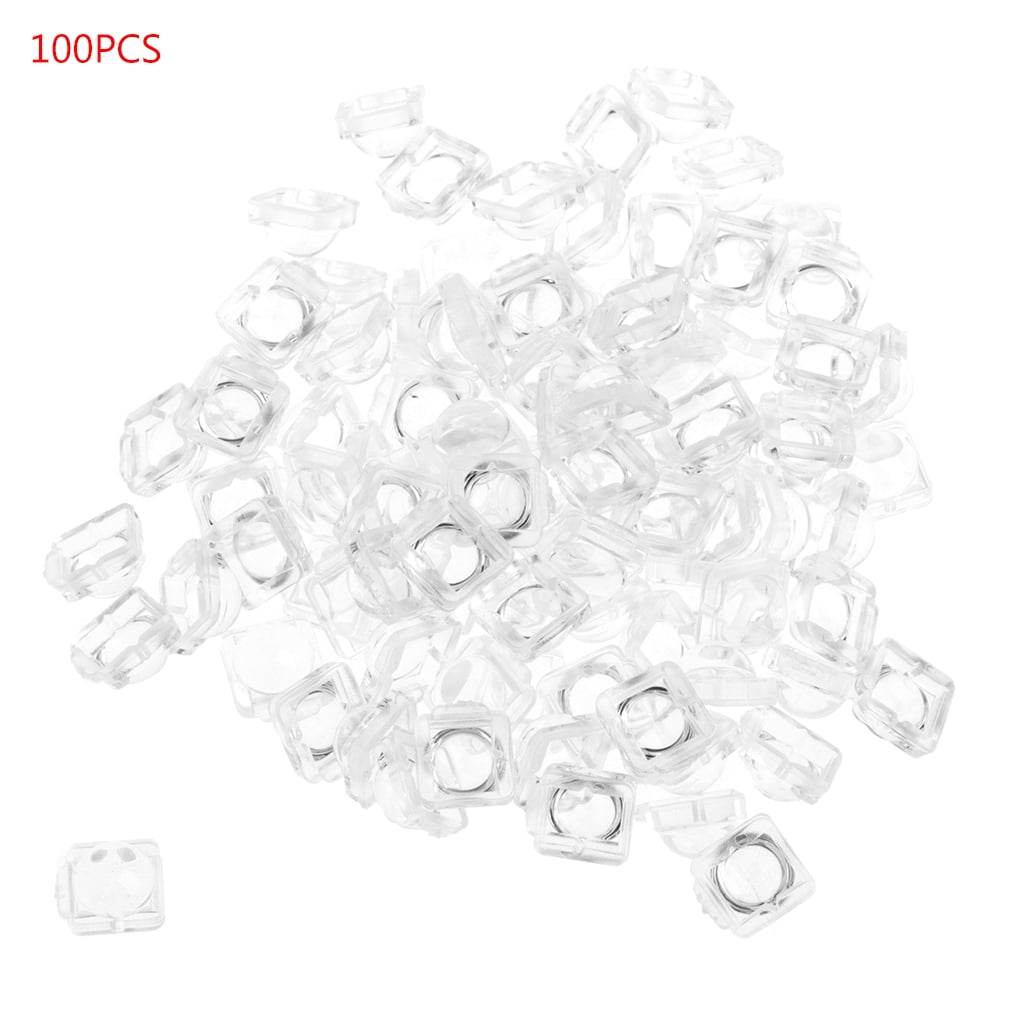 YIGSECU 100PCS Lens for 5050 LED WS2812 APA102 WS2811 SK6812 30 60 140 ...