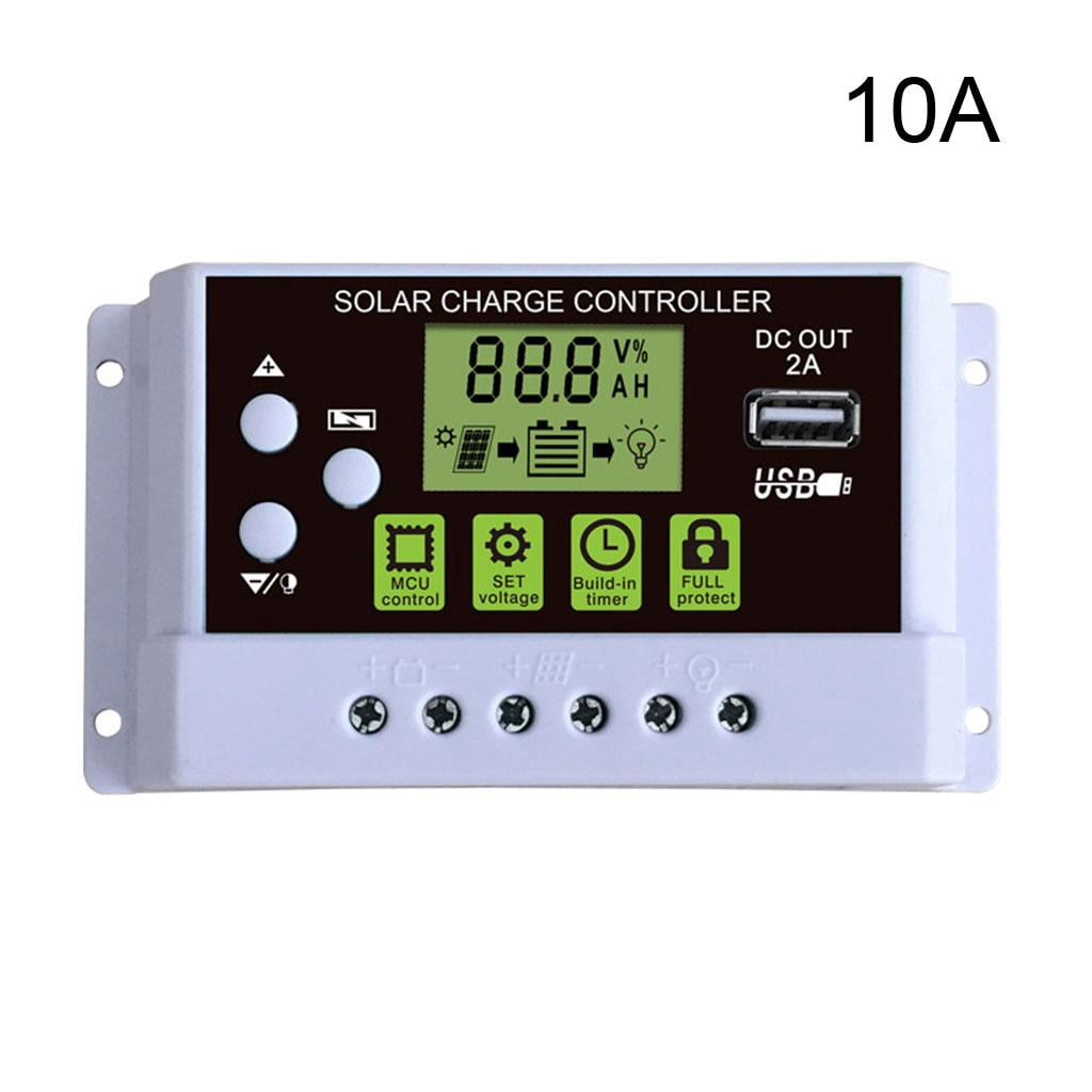 YIGSECU 10A/20A/30A Solar Charge Controller for Solar Light Billboards ...