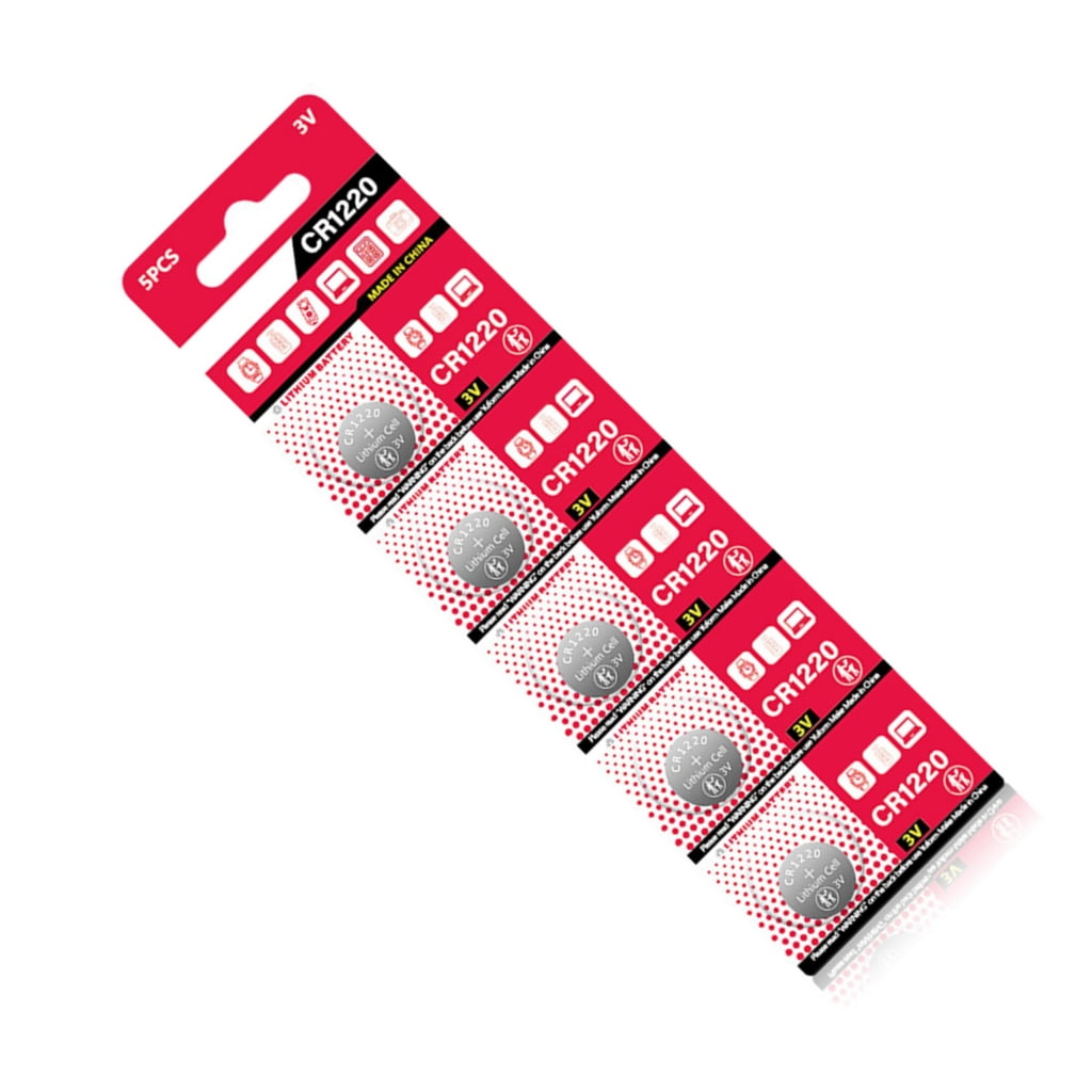 YIGSECU 10Pcs CR1220 3V Lithium Coin Cells Batteries for Calculators ...