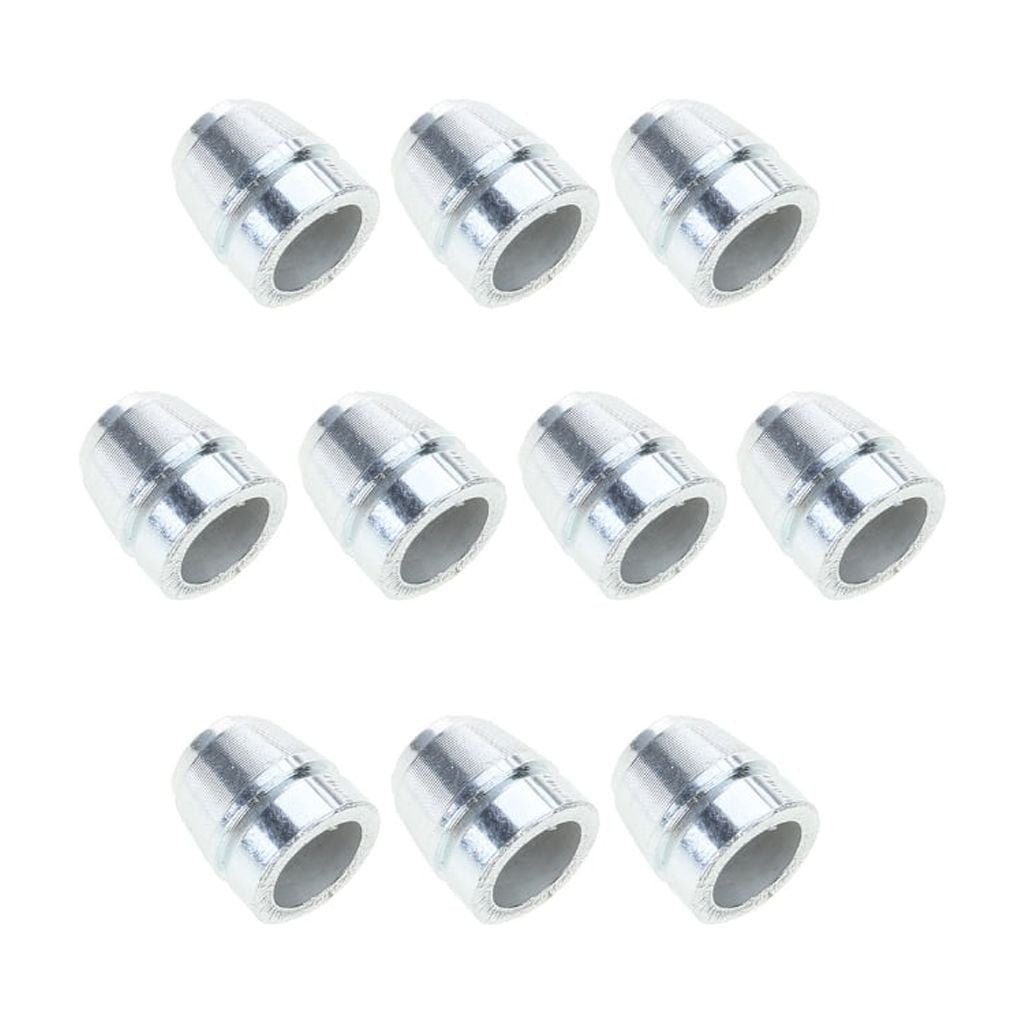 YIGSECU 10Pcs Conical Handle Wedges Round Wedges Hand Metal Wedges ...