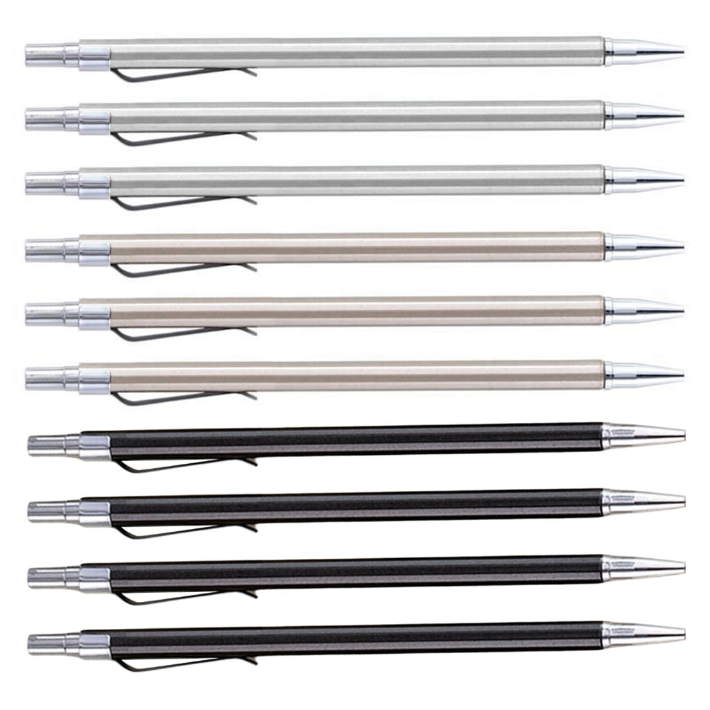 YIGSECU 10Pcs Mechanical Automatic Pencil Mechanical Pencil 0.5 OR 0.7 ...