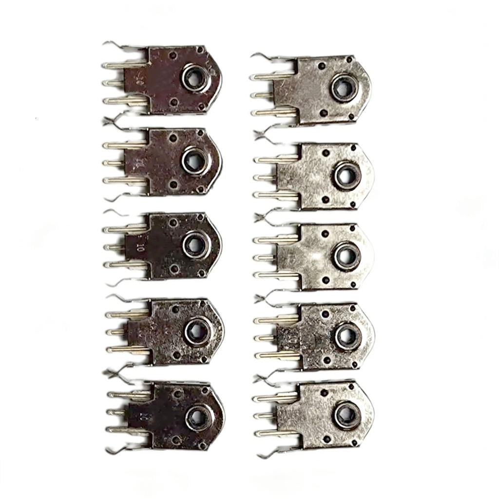 YIGSECU 10Pcs Wheel Metal Mouse Encoders 10mm Yellow Cores Mechanism ...