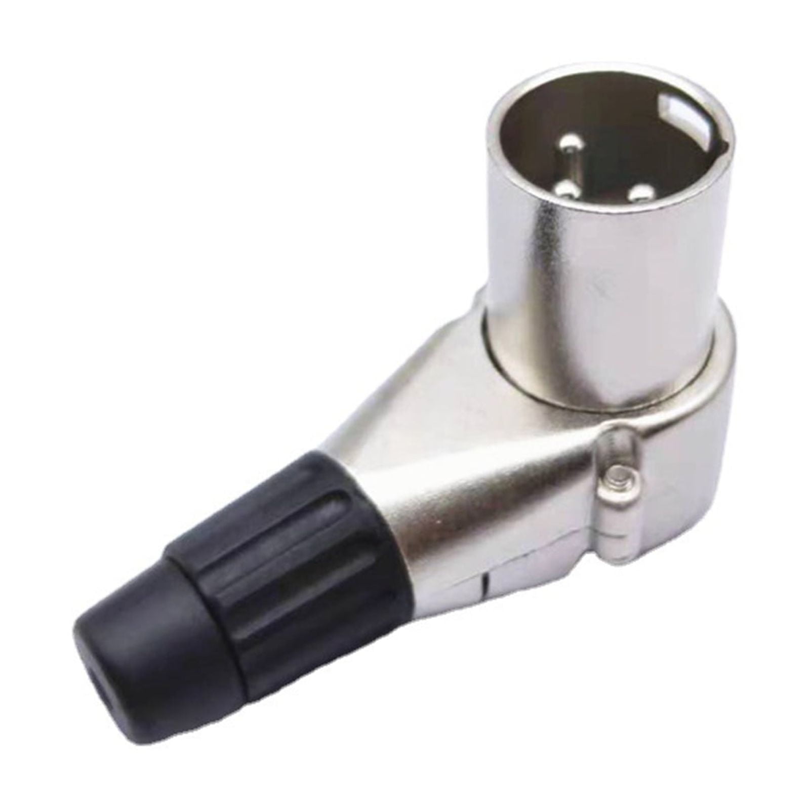 YIGSECU 10x Adjustable Right Angle 3 Pin XLR Female Male Connectors Pro Audio DJ Band XLR ...