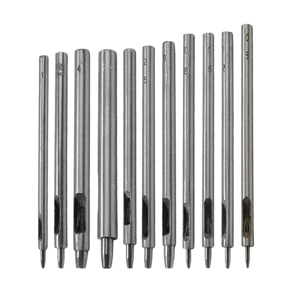 YIGSECU 11Pcs Professional Round Hole Puncher Tool Craft Hole Punching ...