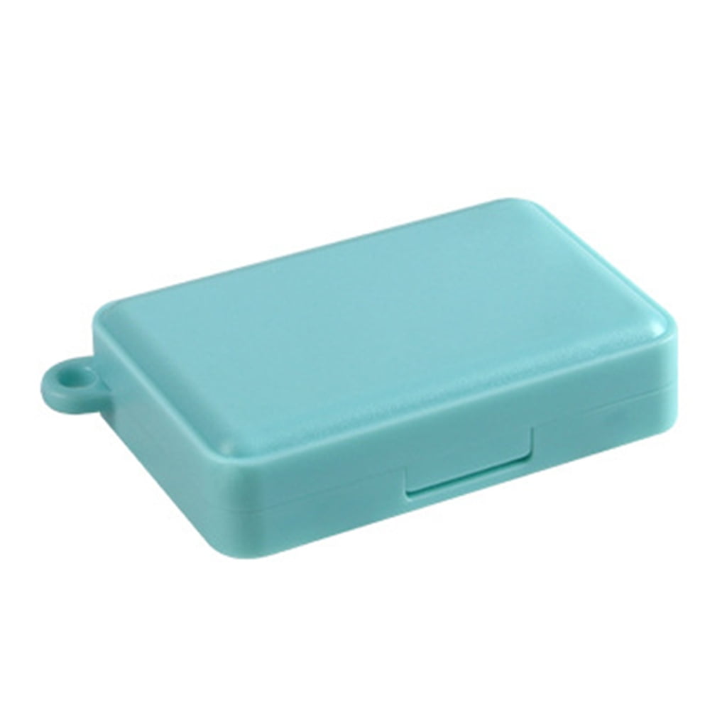 YIGSECU 12 Well Paint Storage Box Watercolor Paint Case Folding Paint ...