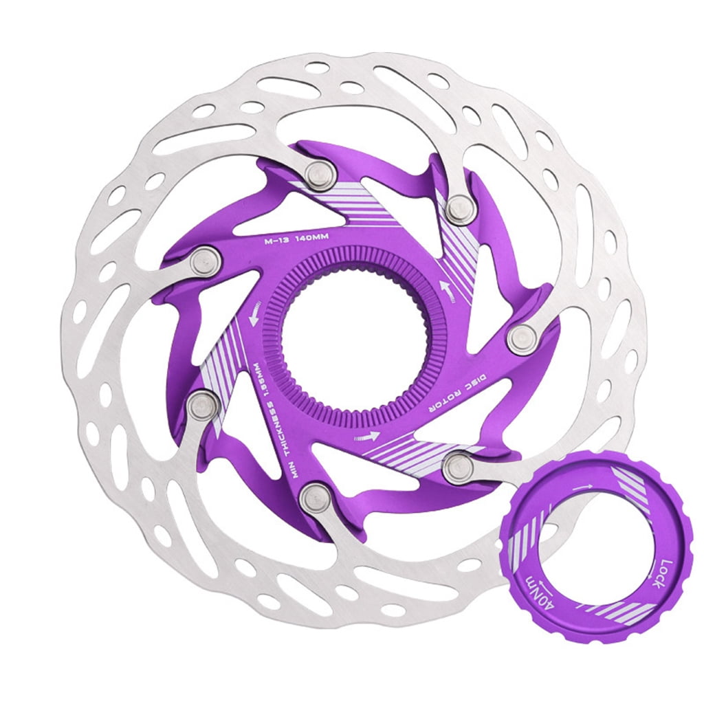 YIGSECU 160/140mm Bicycles Disc Brake Rotor Hollow Center Lock Bike ...