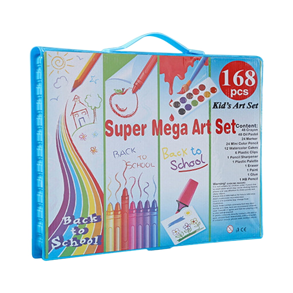 YIGSECU 168Pcs Coloring Art Colored Pencils Kits for Kids Art Set ...