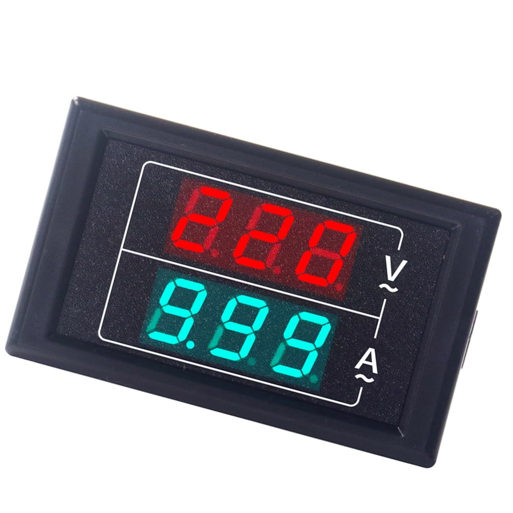 YIGSECU 2 in 1 Monitors Tester Double Digital Display Voltages Current ...