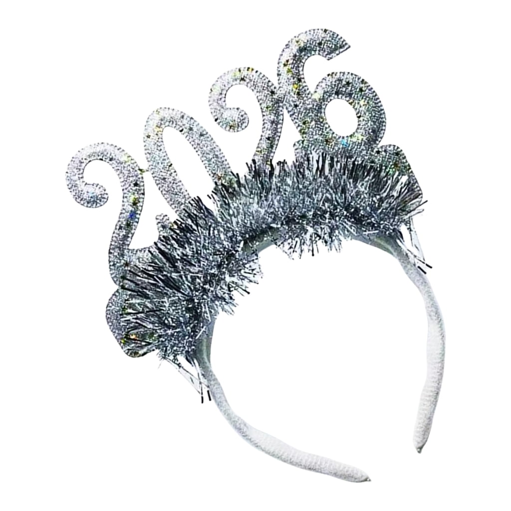 YIGSECU 2026 Party Headwear Comfortable Cloth Hairband Christmas ...