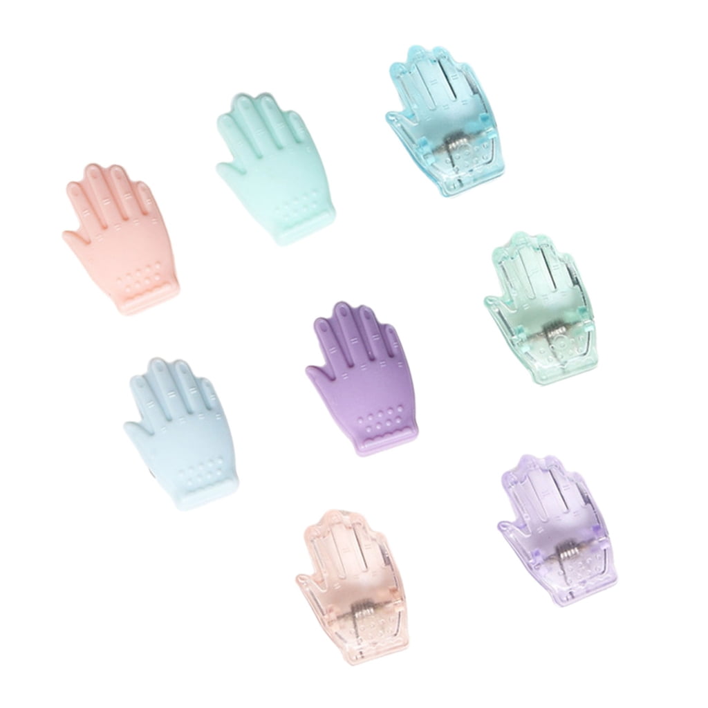 YIGSECU 20Pieces Cartoon Paper File Clip Colorful Book Page Clip for ...