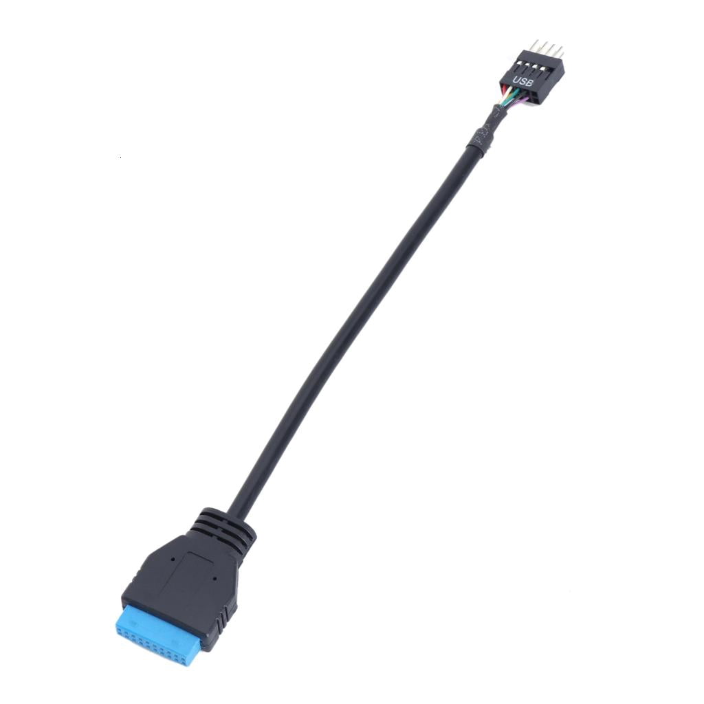 YIGSECU 20Pin to 9Pin USB3.0 to 2.0 Conversion Cable Connectors ...