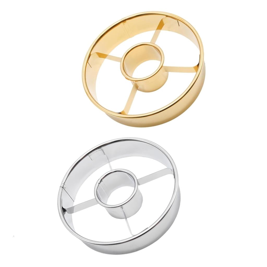 YIGSECU 2PCS Heavy Duty Steel Dessert Cutters Ergonomic Cutter ...