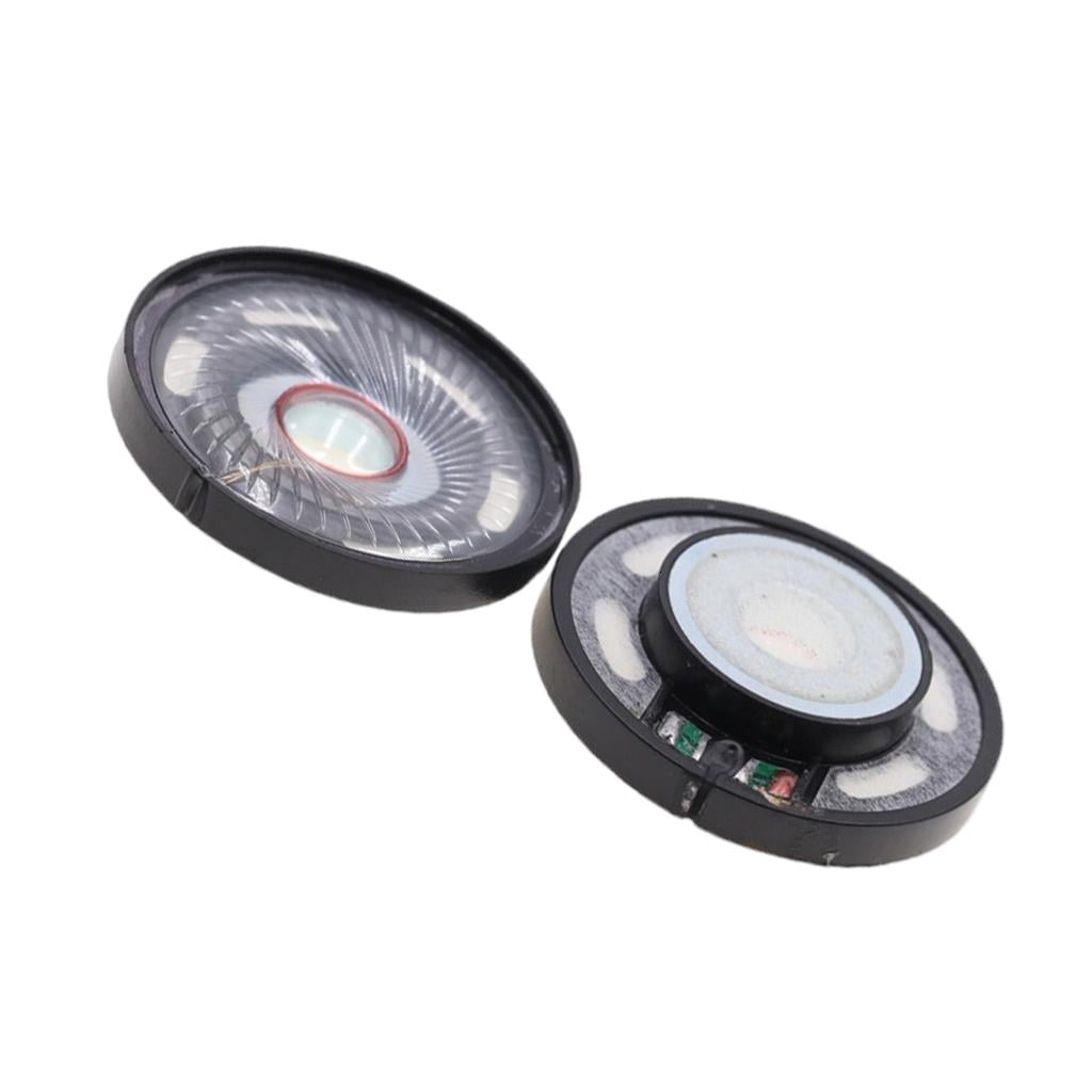 YIGSECU 2Pcs 50MM Headphone Speaker Unit 32ohm HIFI Over Ear Headset ...
