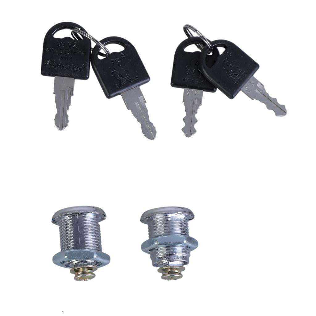 YIGSECU 2set Security Cabinet Lock with Key Cupboard Lock Heavy Duty ...