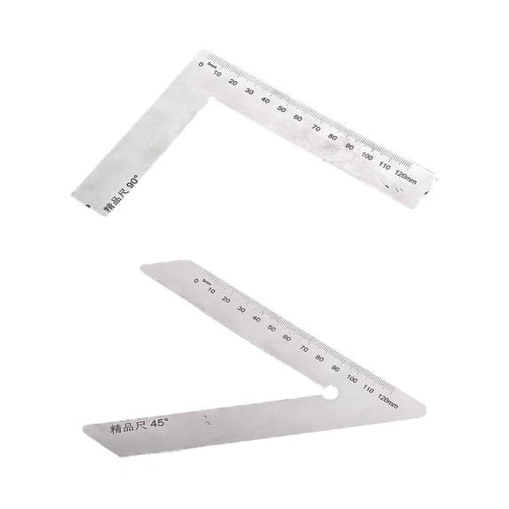 YIGSECU 2x Lightweight Angled Measurement Tool Clear Numerals For ...