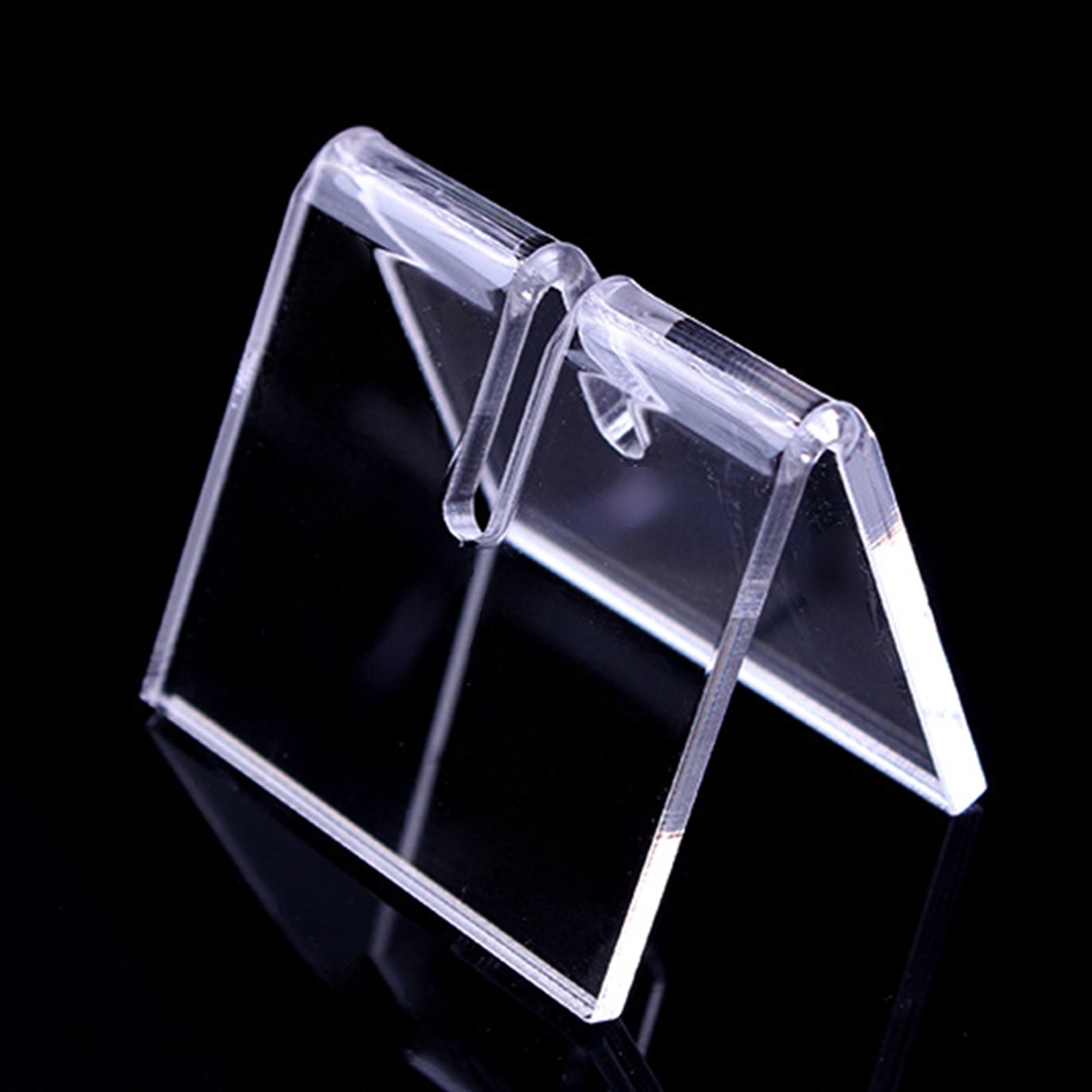YIGSECU 3.5/4.5cm Display Stand Small Clear Display Rack for Home ...