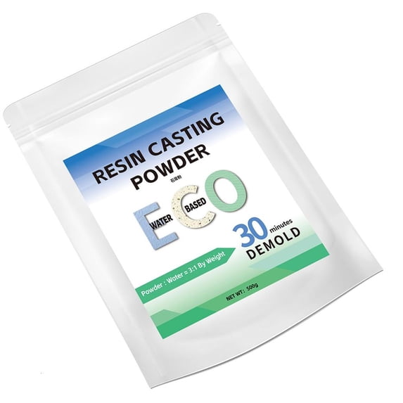 YIGSECU 300/500/1000/2000g Resin Casting Powder Resin Plasters Powder ...