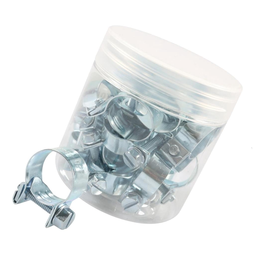 YIGSECU 30Pcs Metal Hose Clip Collection Fuels Line Fasteners Leak ...