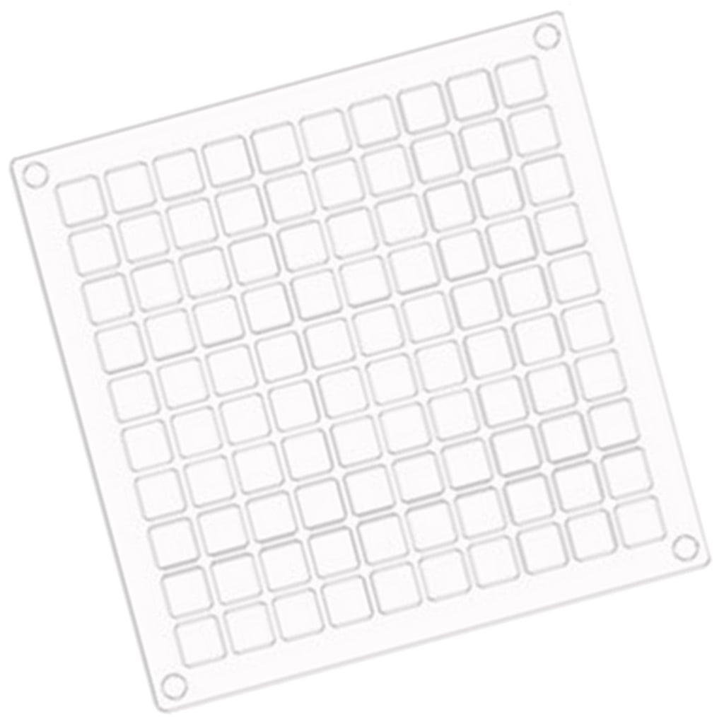 YIGSECU 36/64/100 Slot Acrylic Shell Storage Organizer Magnetic Shell ...
