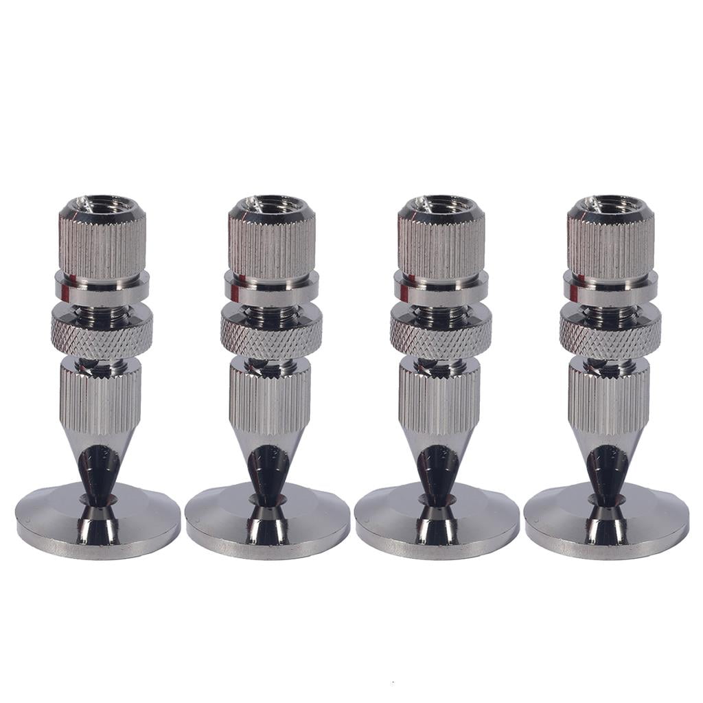 YIGSECU 4 Pcs Speaker Spike Isolation Spikes Stand Foot HiFi Speaker ...