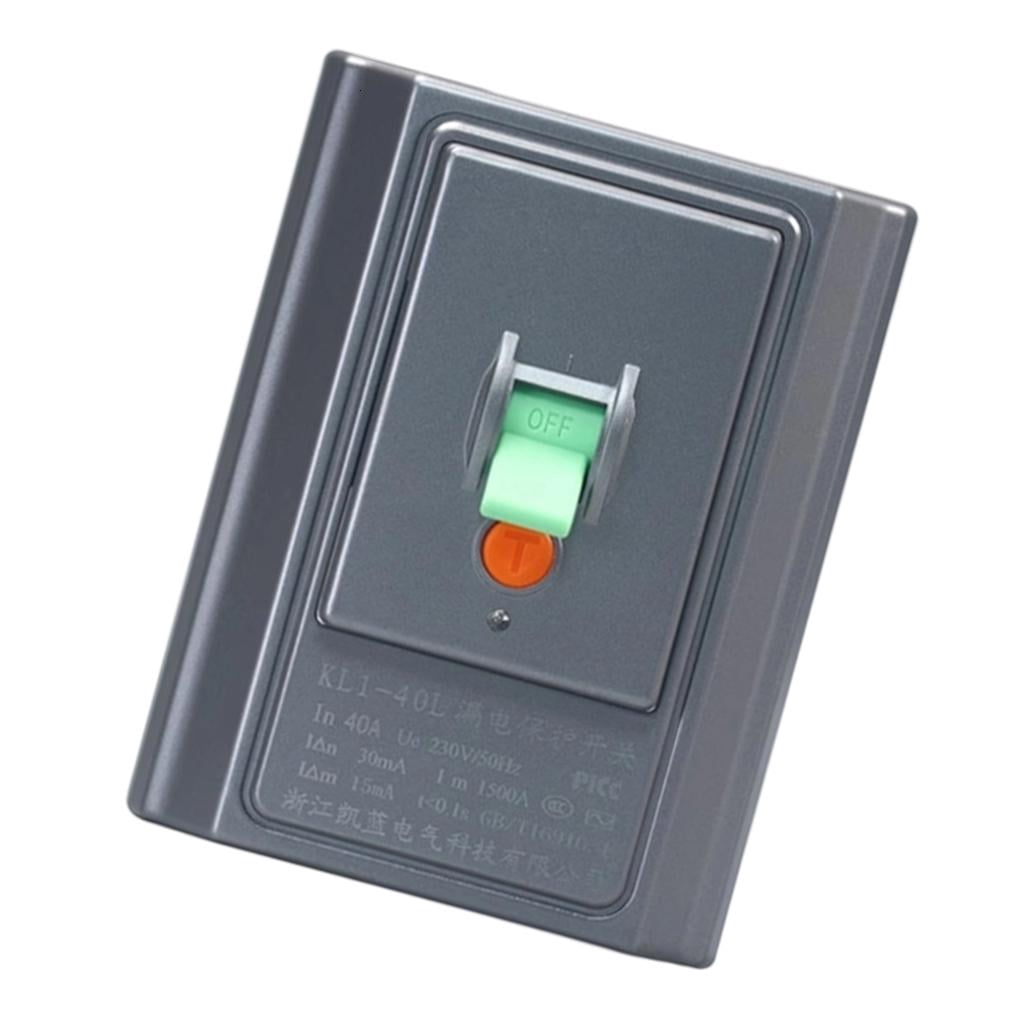 YIGSECU 40A Air Conditioner Leakage Protector Switches Home Water ...
