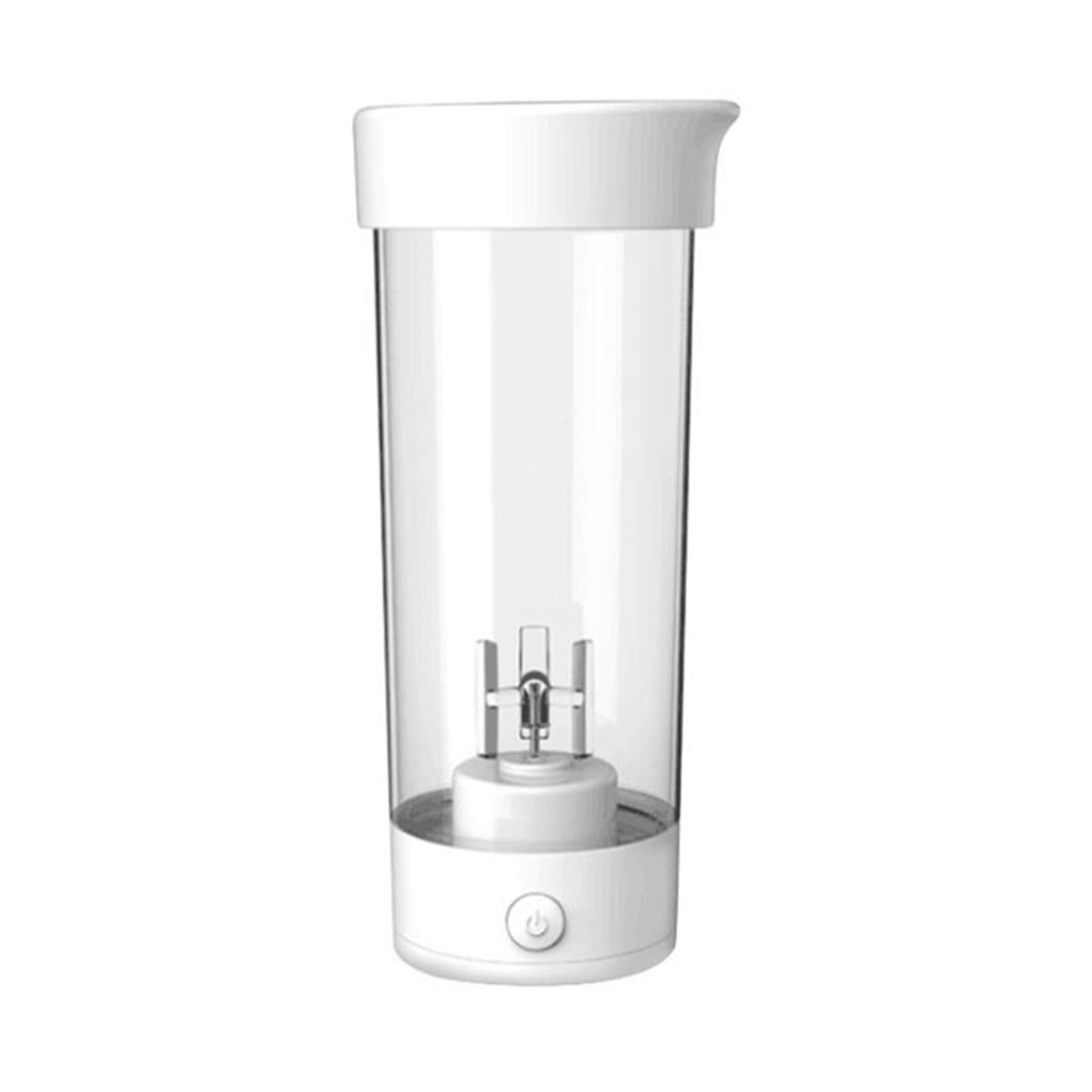 YIGSECU 420ml Mini Portable Electric Mixing Cup Cute Heart Battery ...