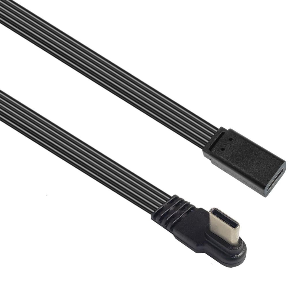 YIGSECU 45W 480Mbps Type C to C Charging Data Cable Flexible Cord Data ...