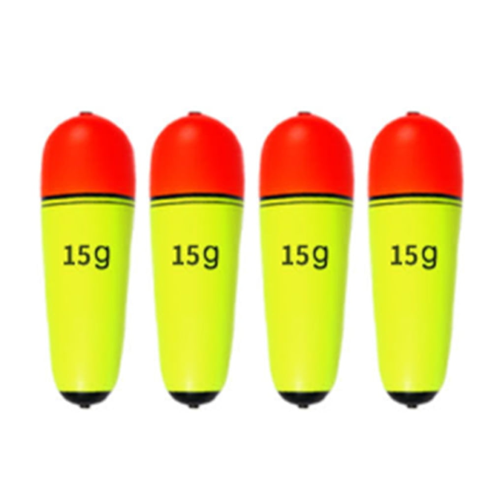 YIGSECU 4Pcs Fishing Bobber Slip Float Bobber 10g-120g Foam Fishing ...