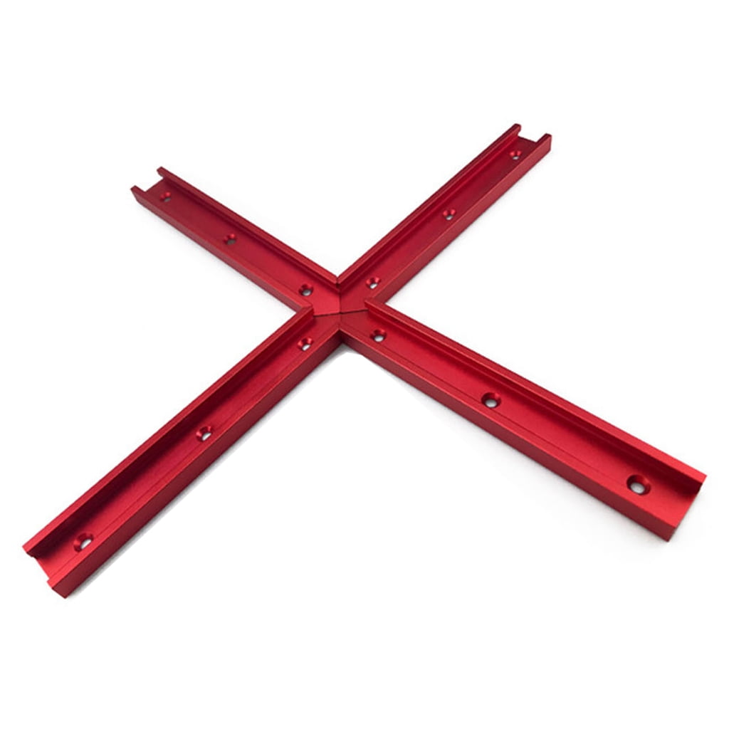 YIGSECU 4Pcs T Track Cross Intersections Part T Slot Track Connectors ...