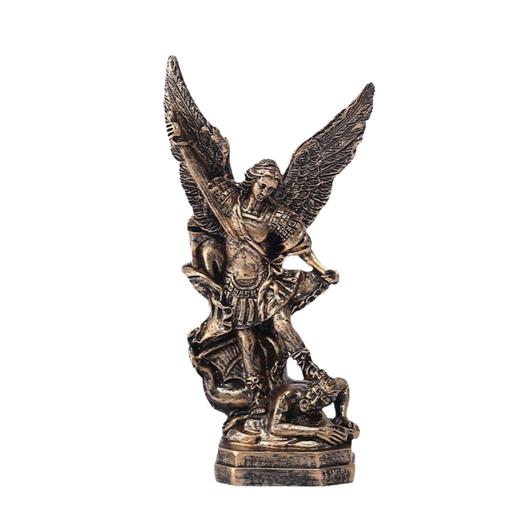 YIGSECU 5.12''/13cm Archangel Sculpture ,Protectors Archangel Statue ...