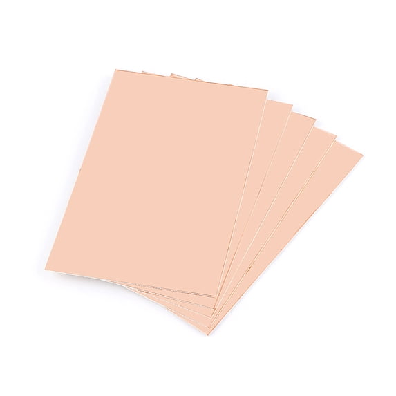 YIGSECU 5 Pcs 10x15cm Single Side PCB Copper Laminate Board FR-4 ...