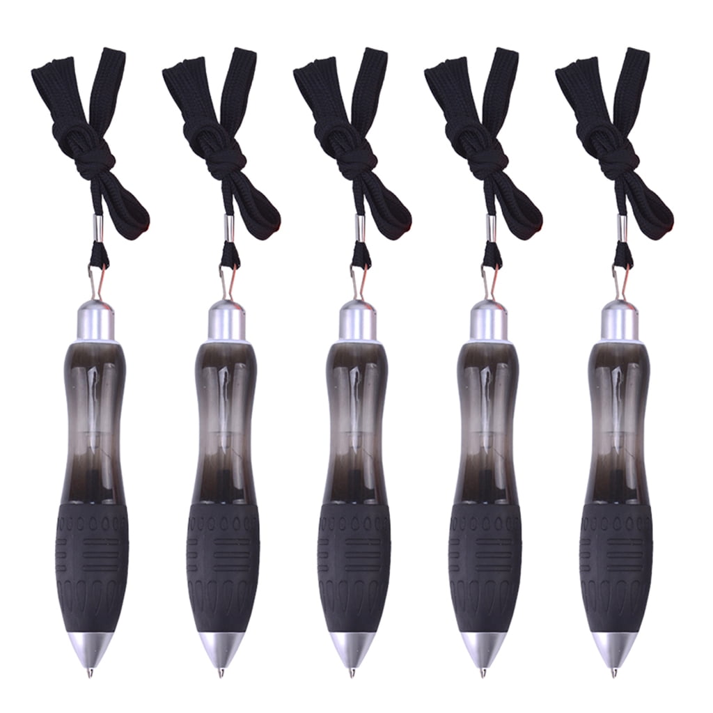 YIGSECU 5PCS Fat Pens Retractable Ballpoint Pens Atom-shaped Round Pens ...