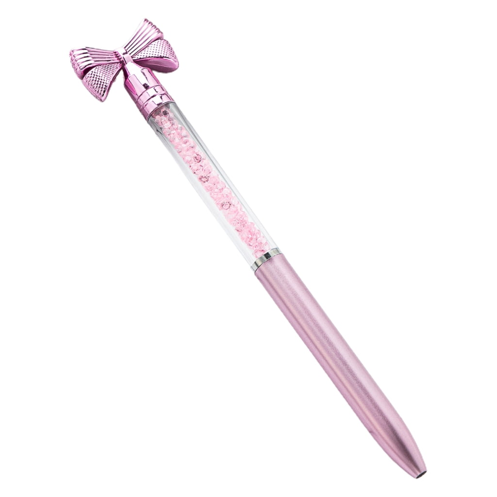 YIGSECU 5Pcs Crystal Bead Ballpoint Pen Bow Ballpoint Pen Pen Smooth to ...