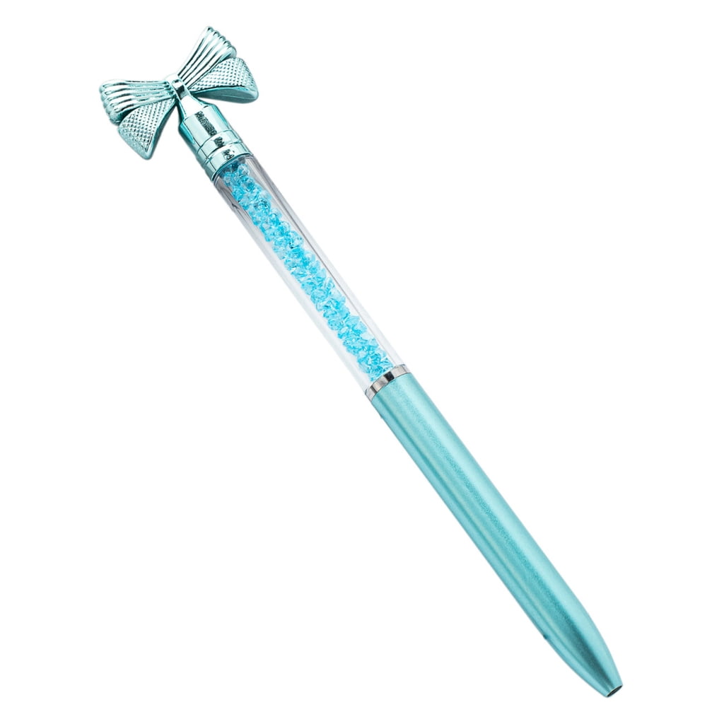 YIGSECU 5Pcs Crystal Bead Ballpoint Pen Bow Ballpoint Pen Pen Smooth to ...