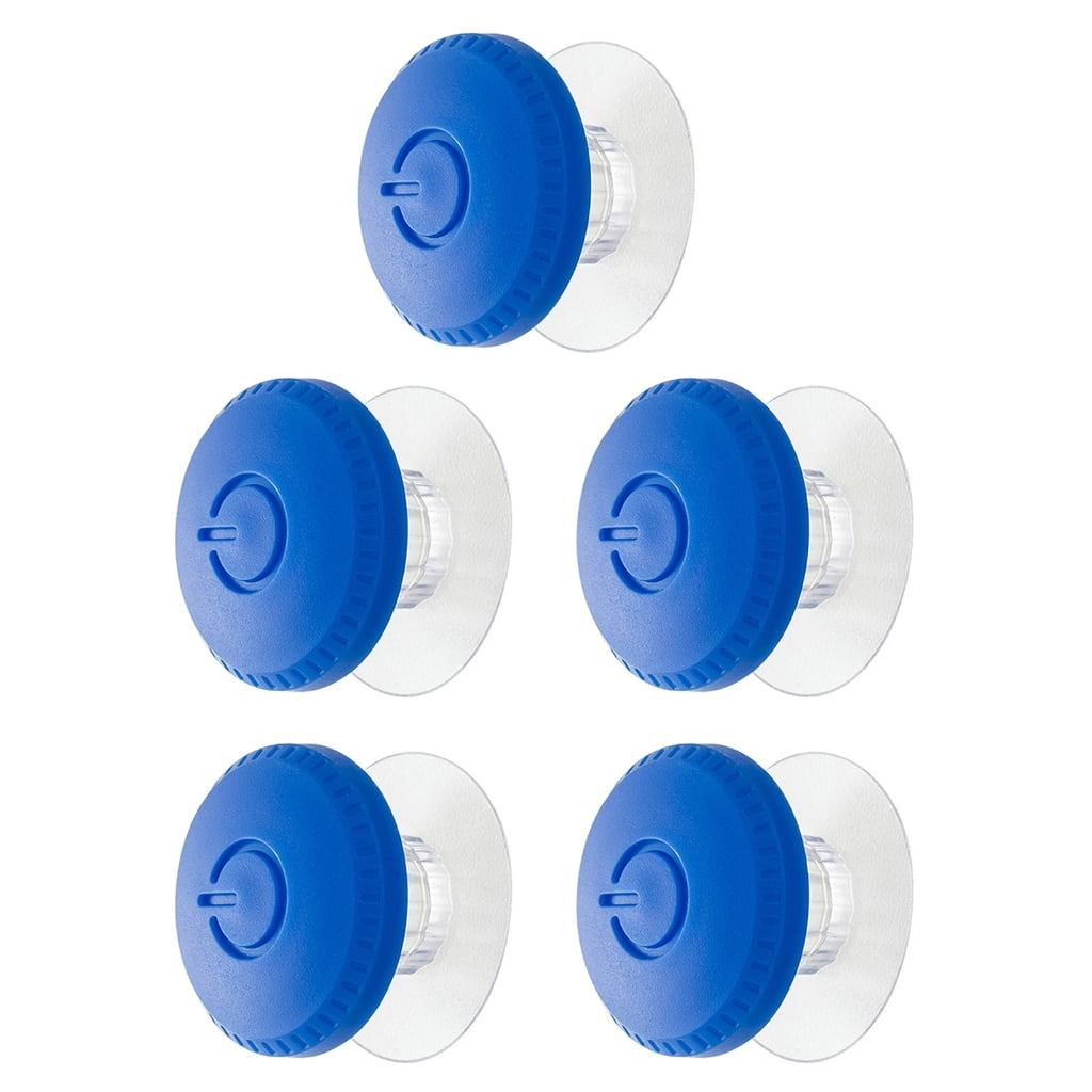 YIGSECU 5pcs Colorful Round Toilet Water Press Flush Button Add Style ...