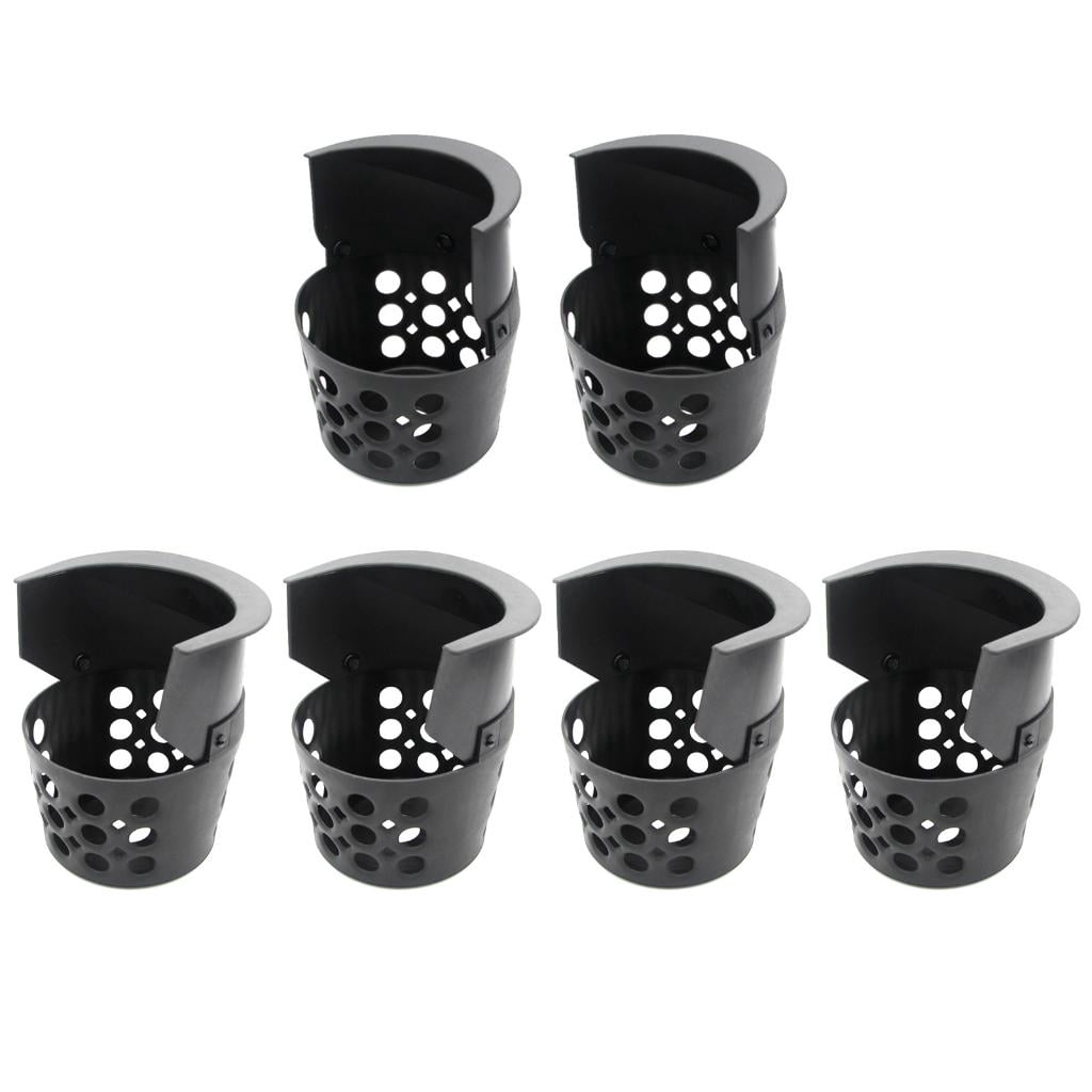 YIGSECU 6Pcs Billiards Basket Pool Table Drop Storage Pocket Billiard ...