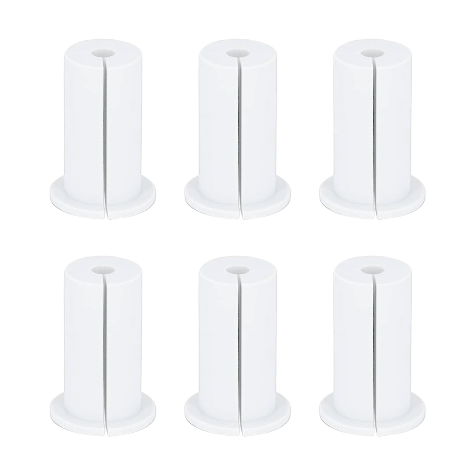 YIGSECU 6Pcs Cable Wall Hole Grommet Through Wall Grommet Cable Routing ...