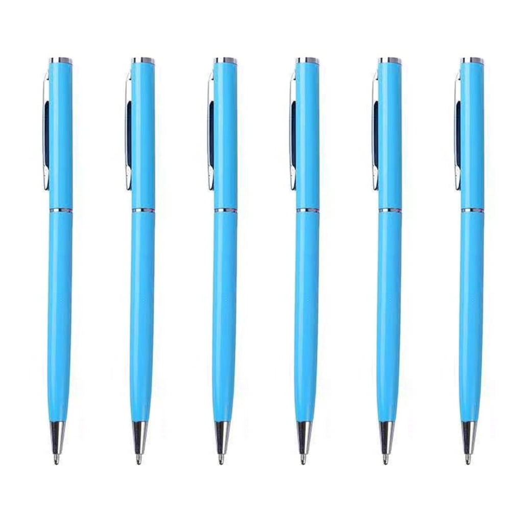 YIGSECU 6Pieces Metal Ballpoint Pen Signing Pen Office Pen Business Pen ...