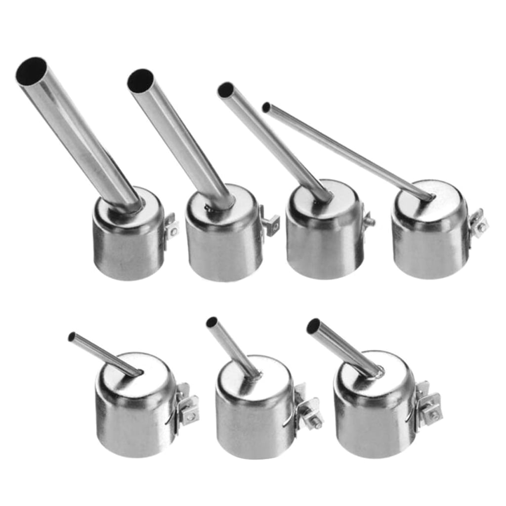 YIGSECU 7Pcs Universal Angled Heat Guns Nozzle Kit,Hot Air Guns ...