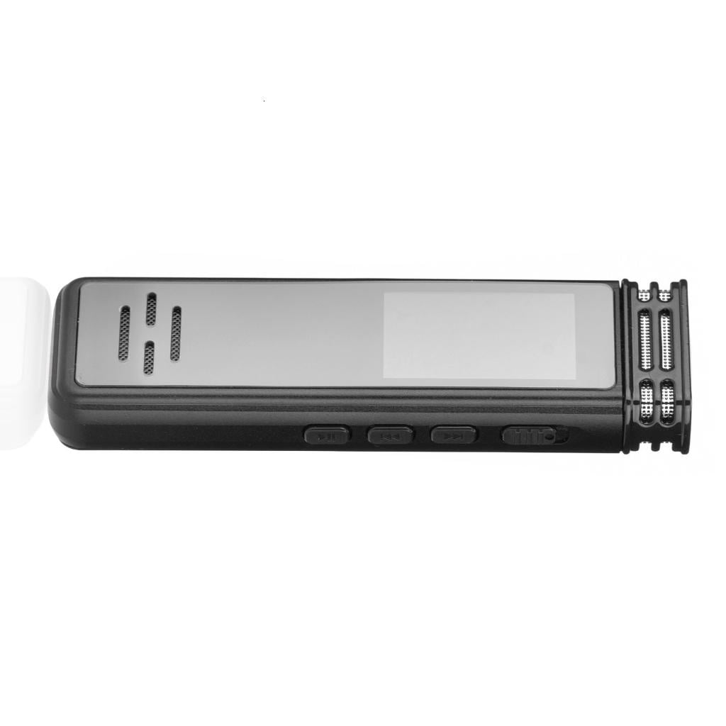 YIGSECU 8/32/64GB Digital Voice Recorder Clip On Portable Design ...