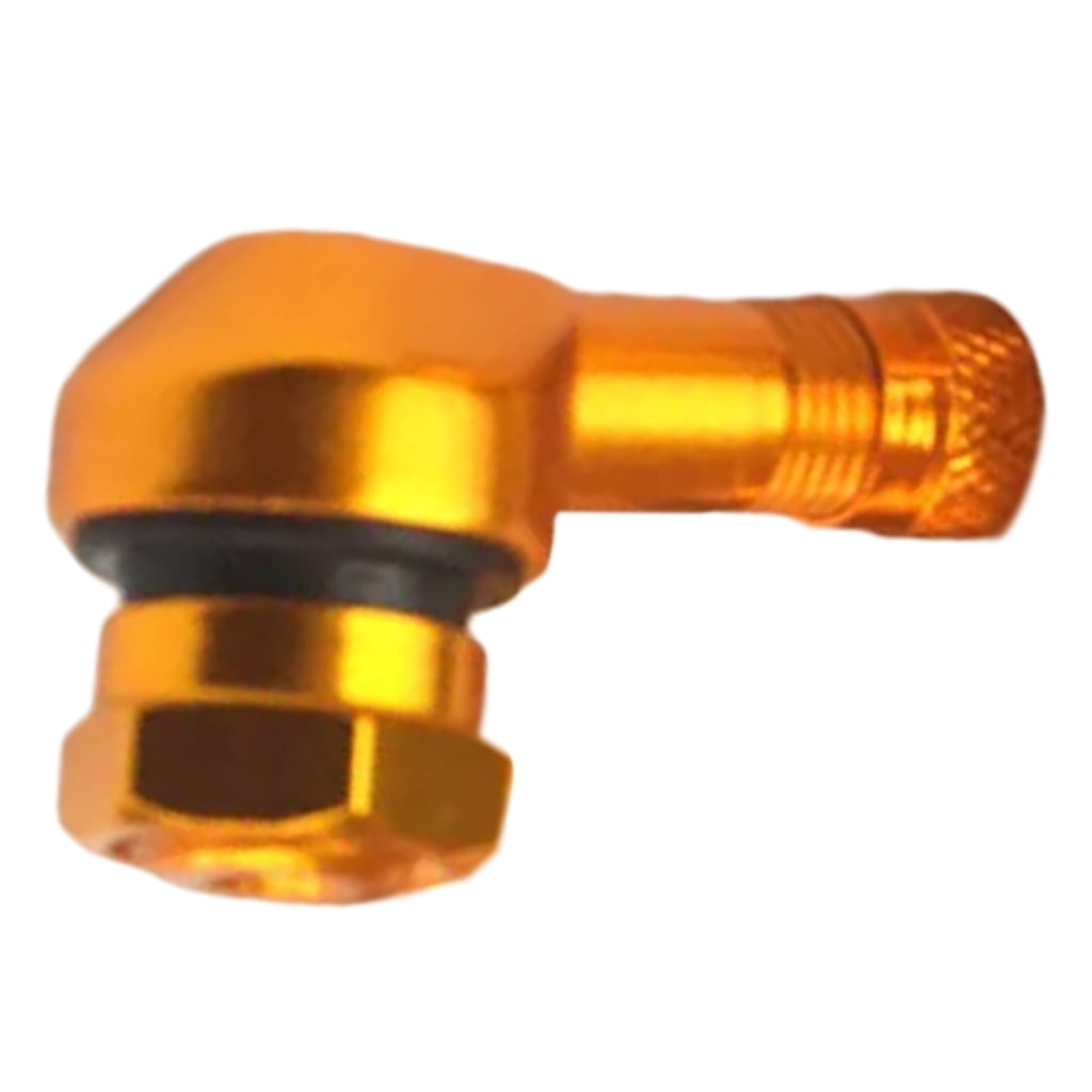 YIGSECU 90 Degree Angle Wheel Tire Stem Motorcycle Tire Valves Stems ...