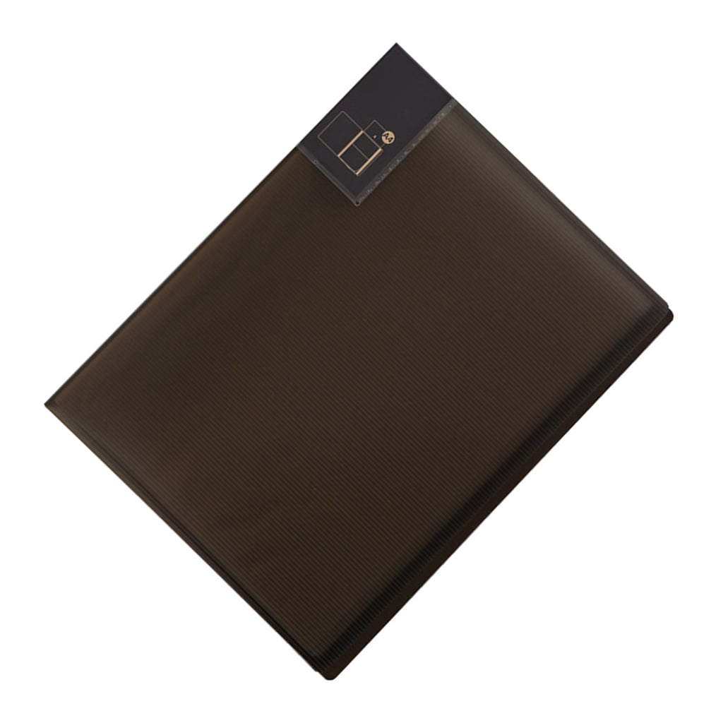 YIGSECU A 4 Binder Portfolios Folder with Clear Sheet Presentation Book ...