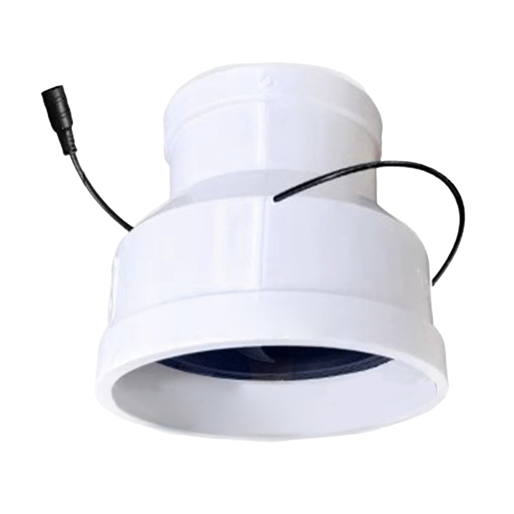 YIGSECU ABS Plastic Duct Fan 75mm to 110mm 12V Duct Fan For Grow Room ...