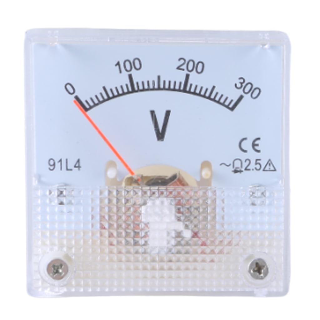 YIGSECU AC0-300Volt AC0-450V Voltmeter Analog Dials Meter Electrical ...